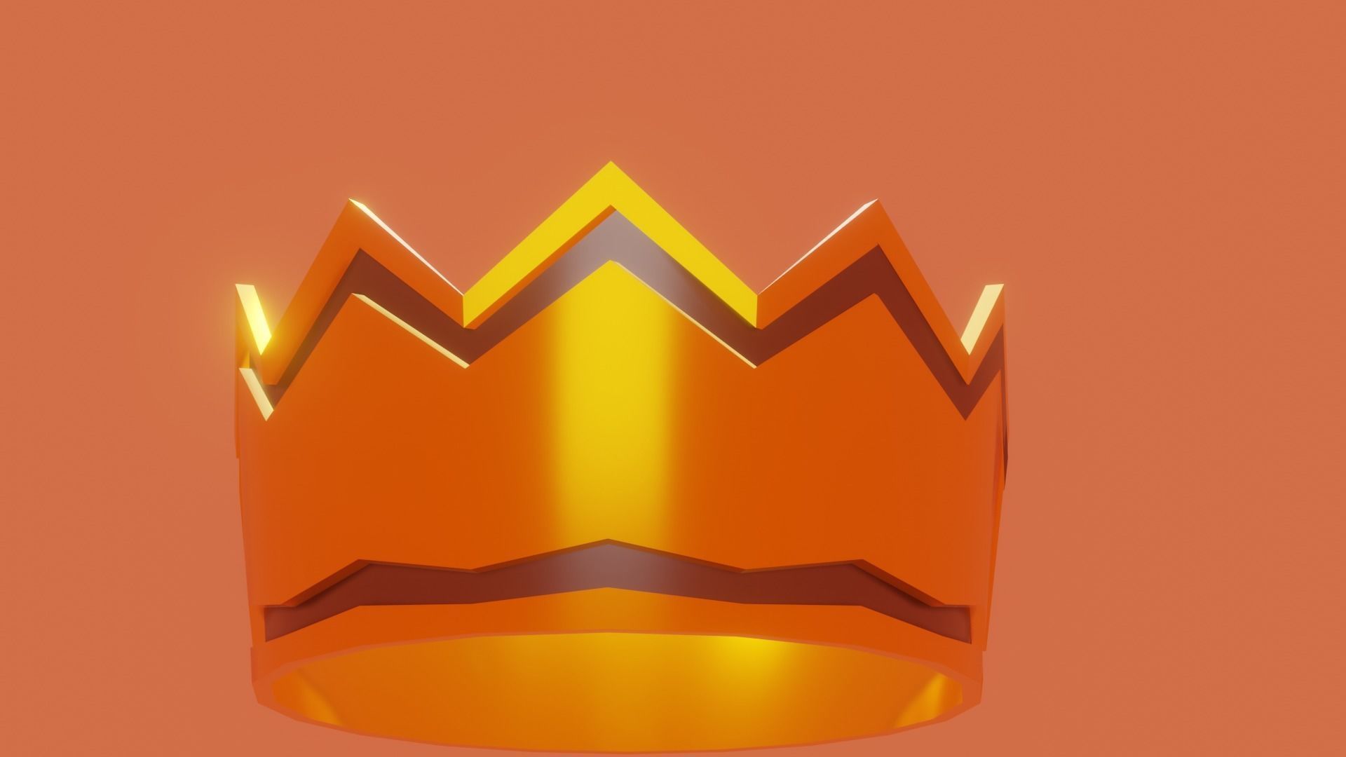 3D model Game Ready Low Poly King Crown VR / AR / low-poly | CGTrader