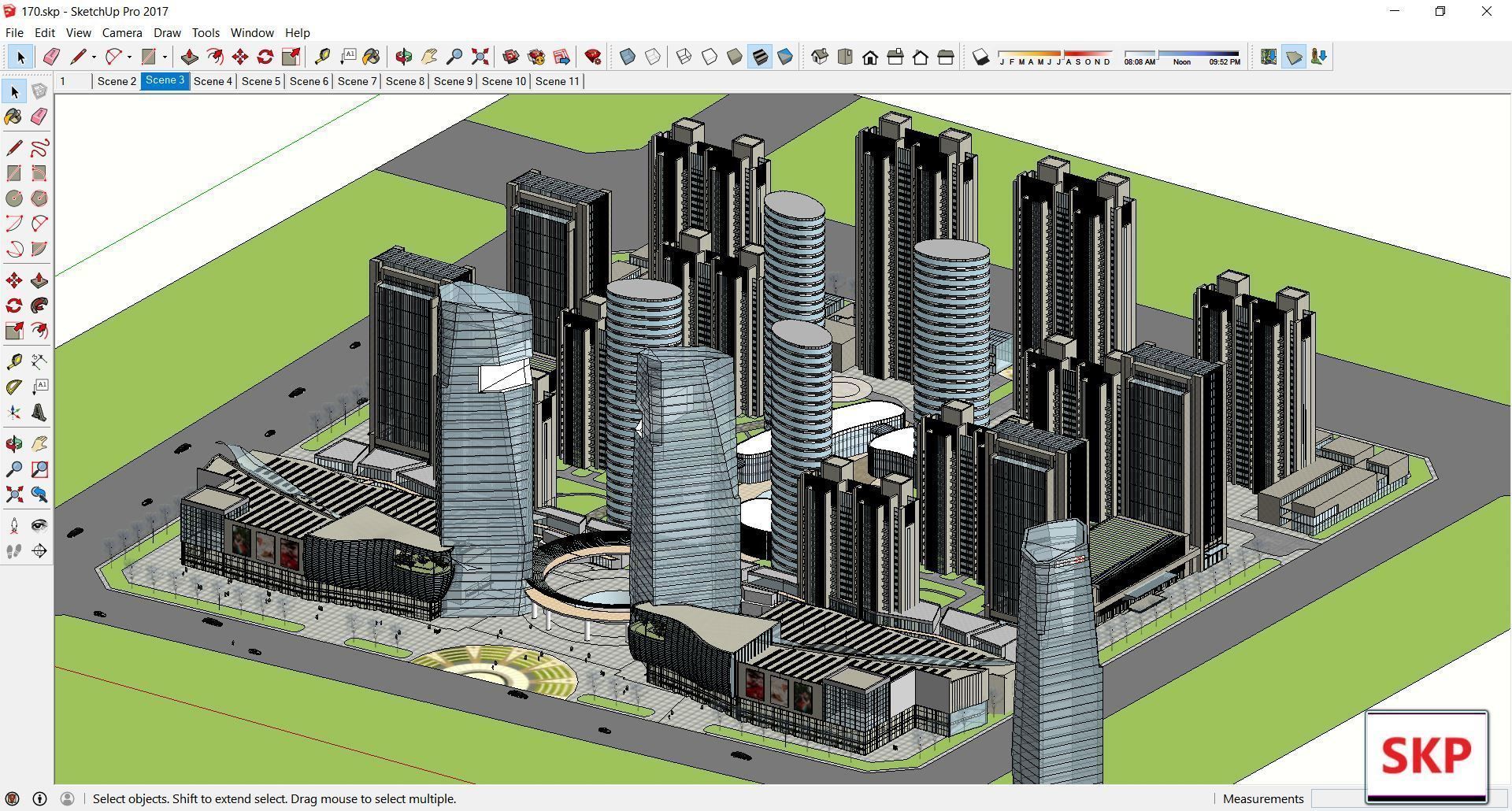 Sketchup Complex 170 3D model | CGTrader