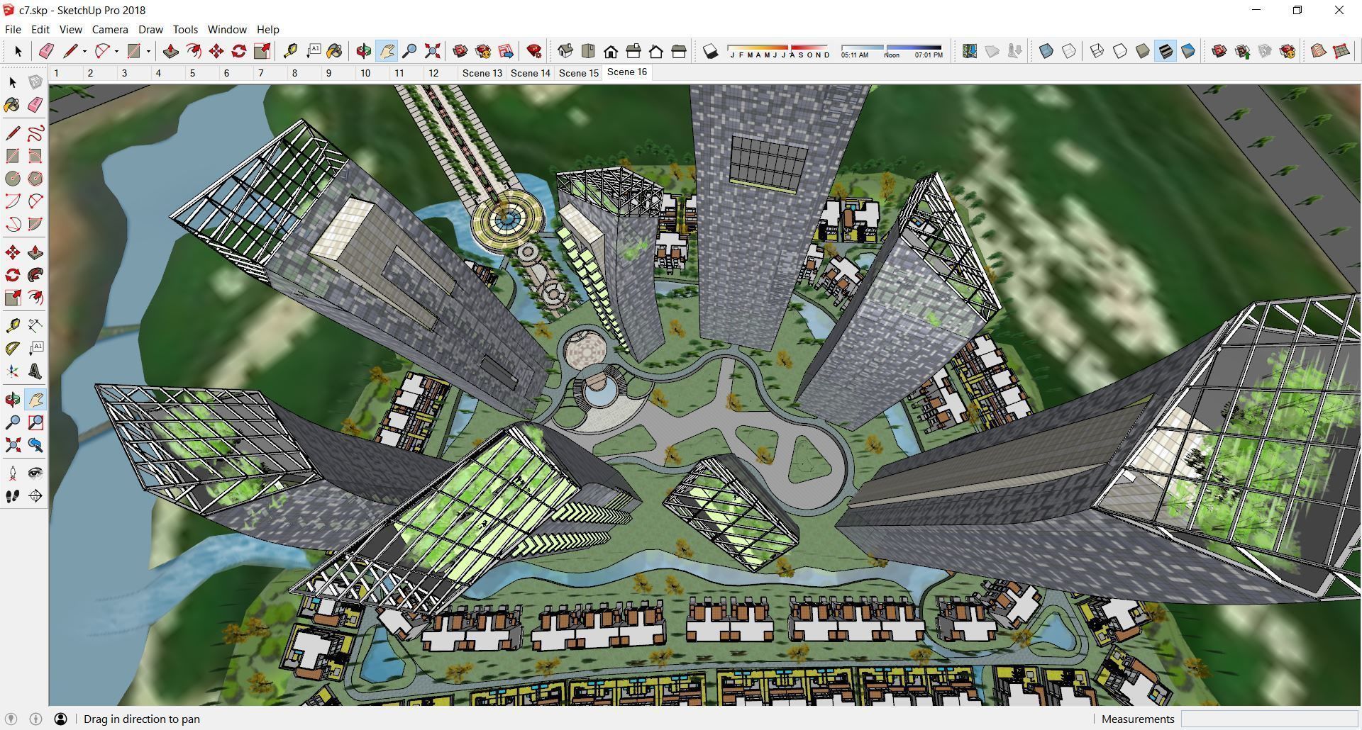 Sketchup Complex C7 3D model | CGTrader