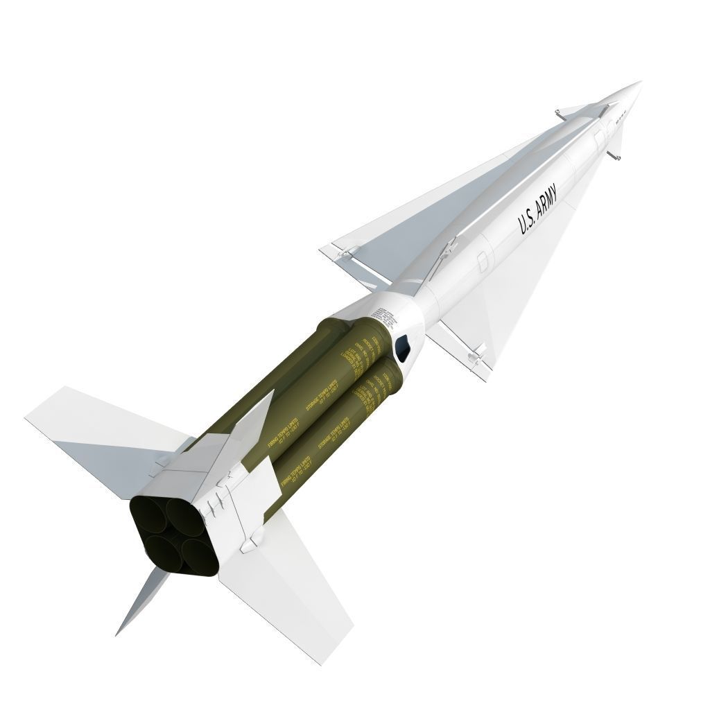 Nike Hercules Missile 3D model | CGTrader