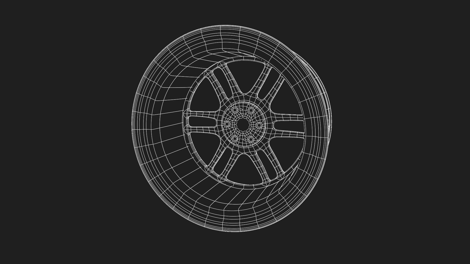 Enkei RPF1 Rims 3D model | CGTrader