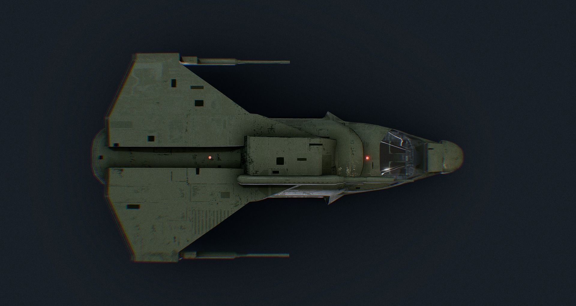 Futuristic Sci-Fi AirForce Helicopter Space Ship 3D model | CGTrader