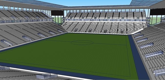 Stadion 3D model | CGTrader
