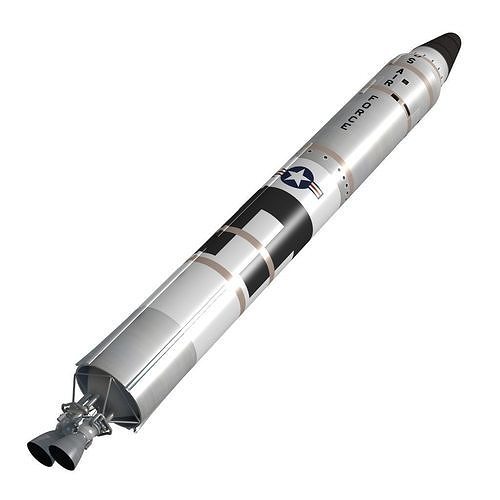 Titan II Missile 3D model | CGTrader