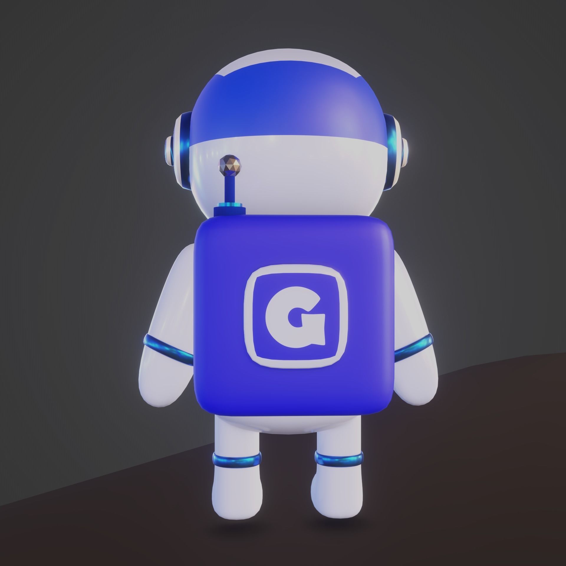 3D model Astronaut ready to be launch in deep space VR / AR / low-poly ...