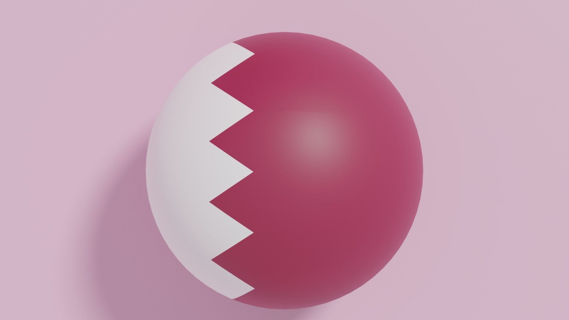 3D model Flag of Ball Collection 8 VR / AR / low-poly | CGTrader