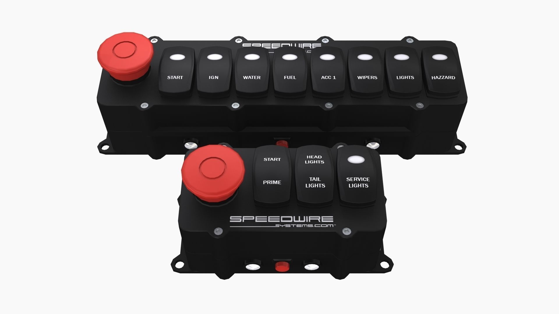 3D model Speedwire switch panels bundle VR / AR / low-poly | CGTrader