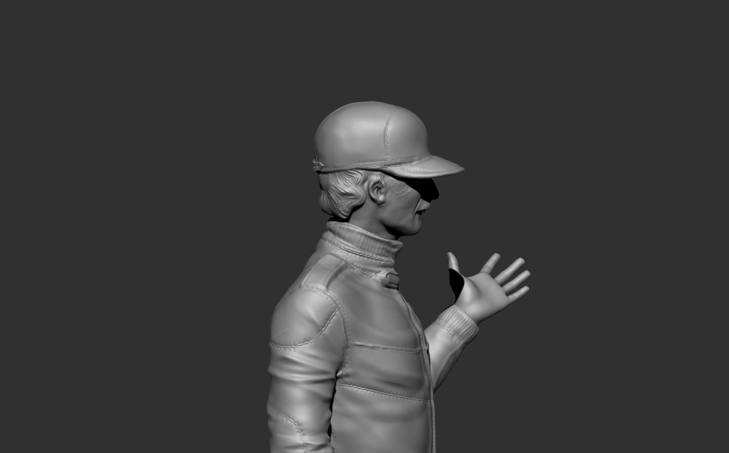 NIKI LAUDA 3D model 3D printable | CGTrader