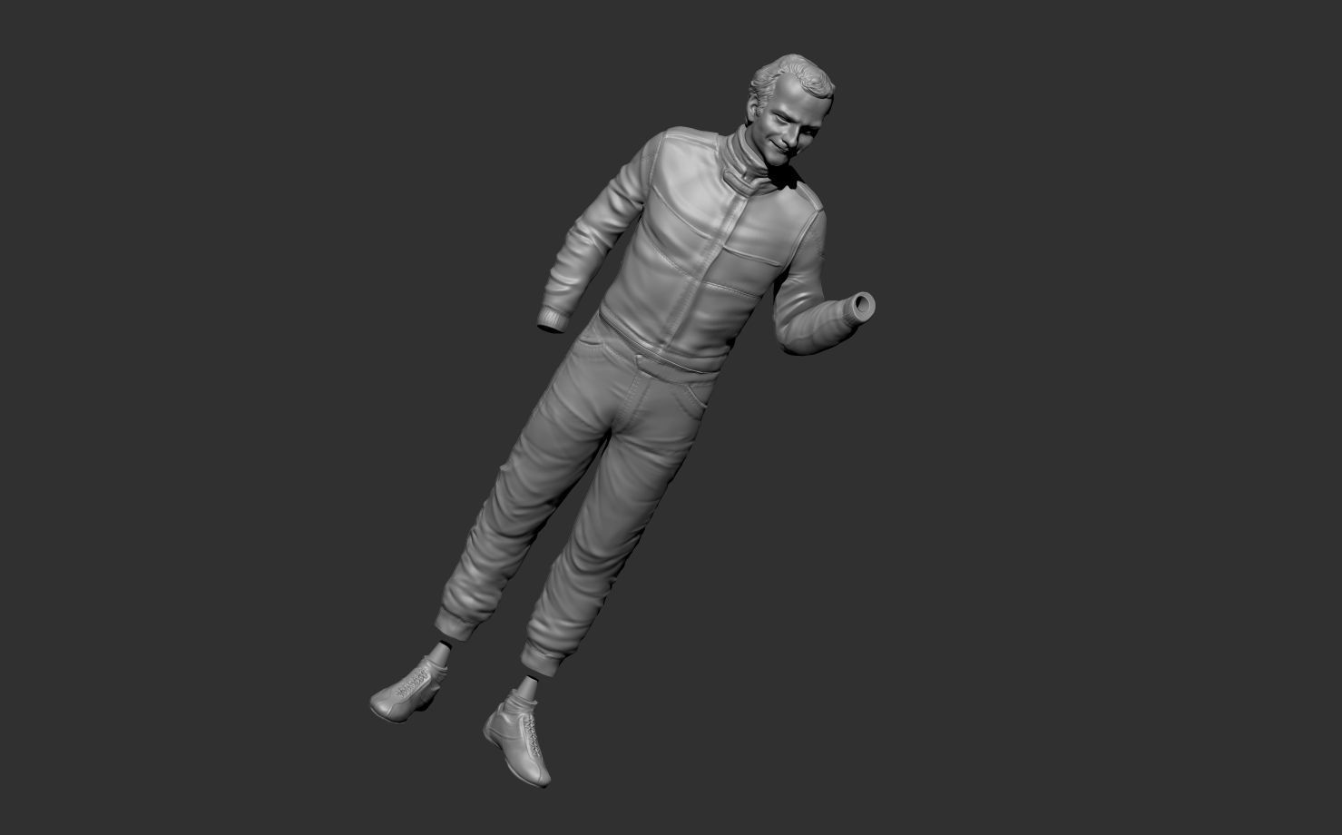 NIKI LAUDA 3D model 3D printable | CGTrader