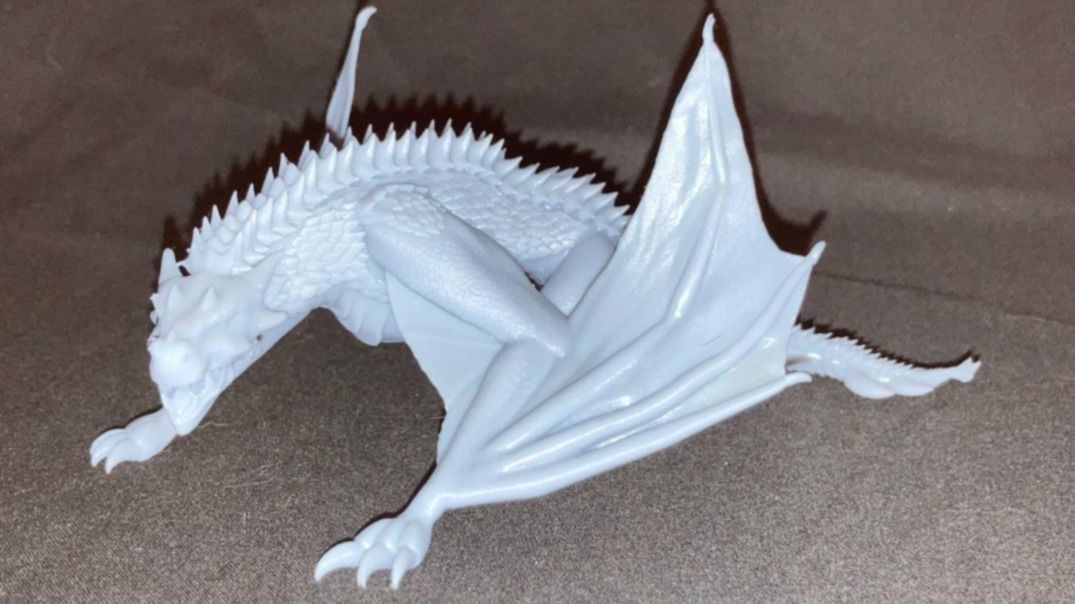 Green Wyvern 3D model 3D printable | CGTrader