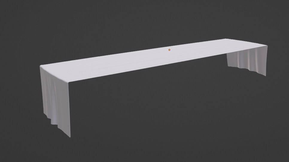 Table Cloth free 3D model | CGTrader
