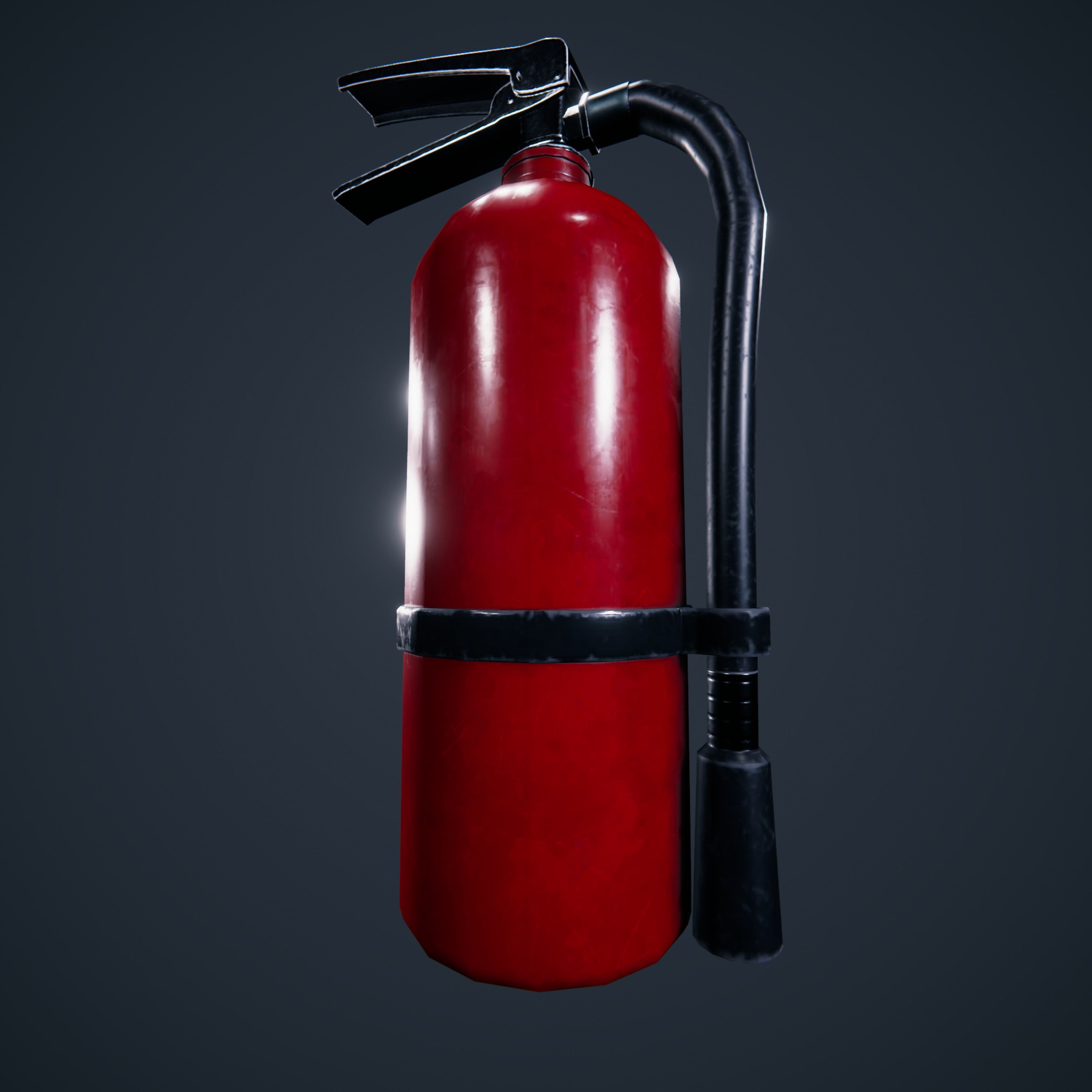 3D model Fire Extinguisher - Game ready props VR VR / AR / low-poly ...