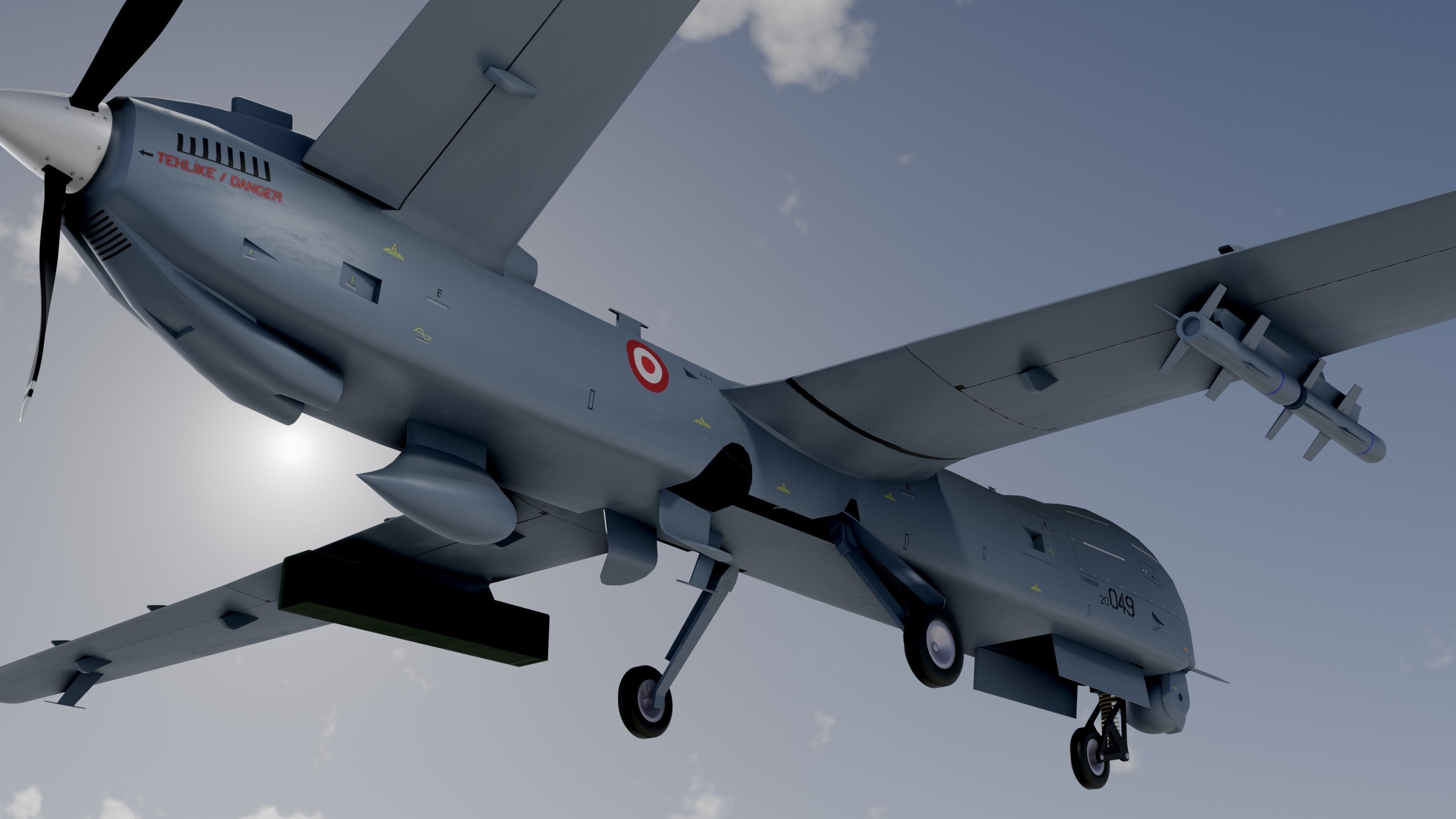 3D model Turkish Siha-iha collection VR / AR / low-poly | CGTrader