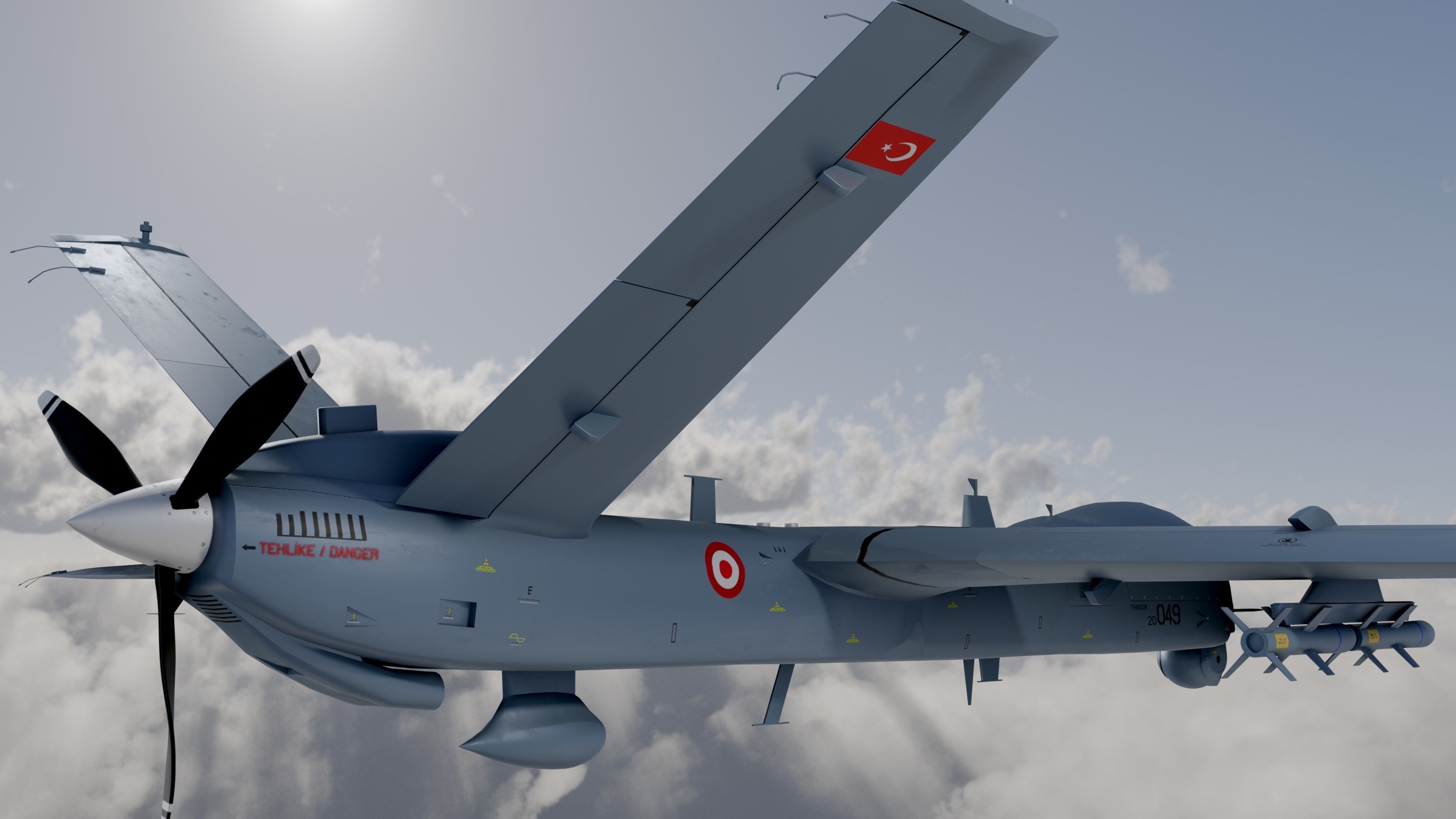 3D model Turkish Siha-iha collection VR / AR / low-poly | CGTrader