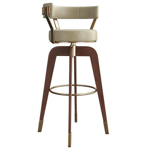 3D model Bar Chair Gilmore 3d model VR / AR / low-poly | CGTrader