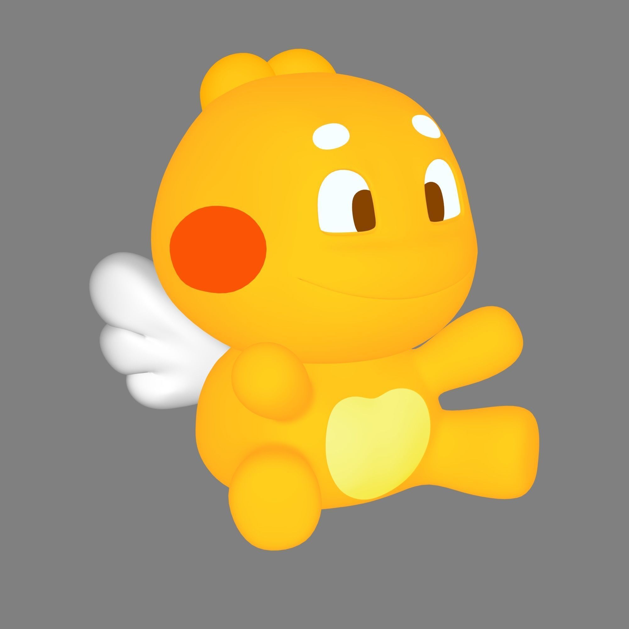 QooBee nintendo amiibo 3D model | CGTrader