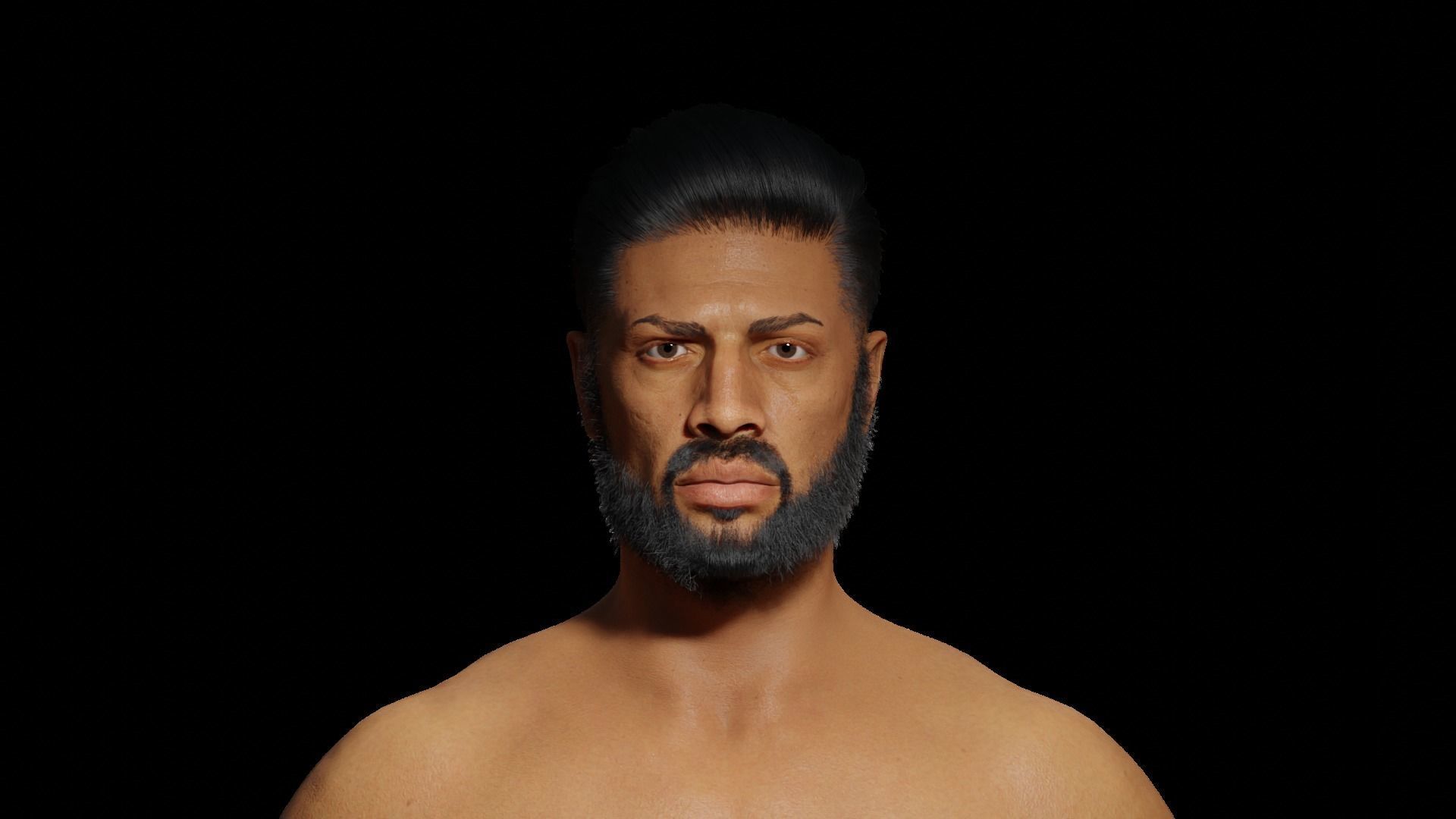 Abdul realistic Middle Eastern Arabic 3D model rigged | CGTrader