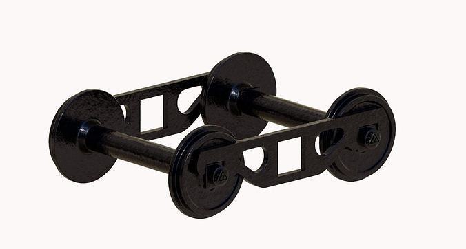 3D model train wheels realstic VR / AR / low-poly | CGTrader