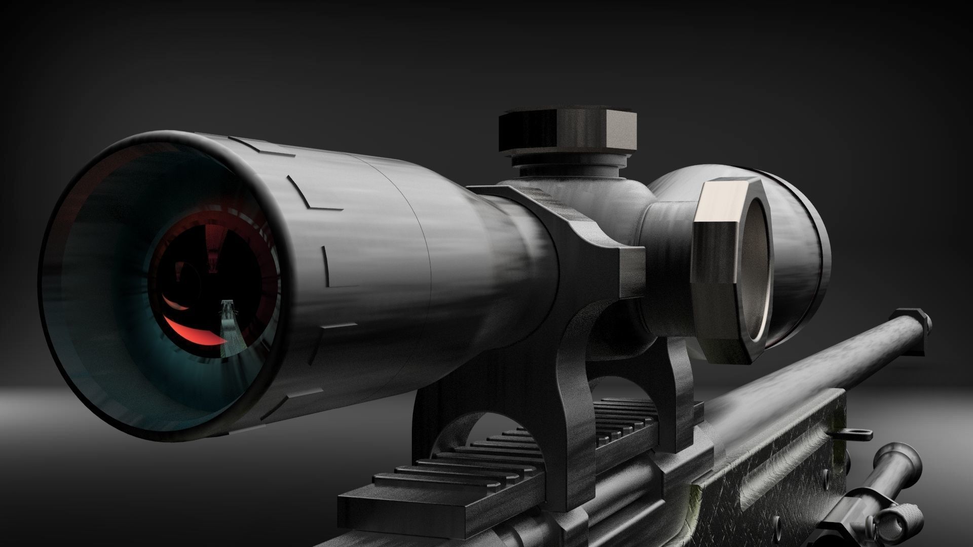 AWP Sniper Gun 3D Model 3D model | CGTrader