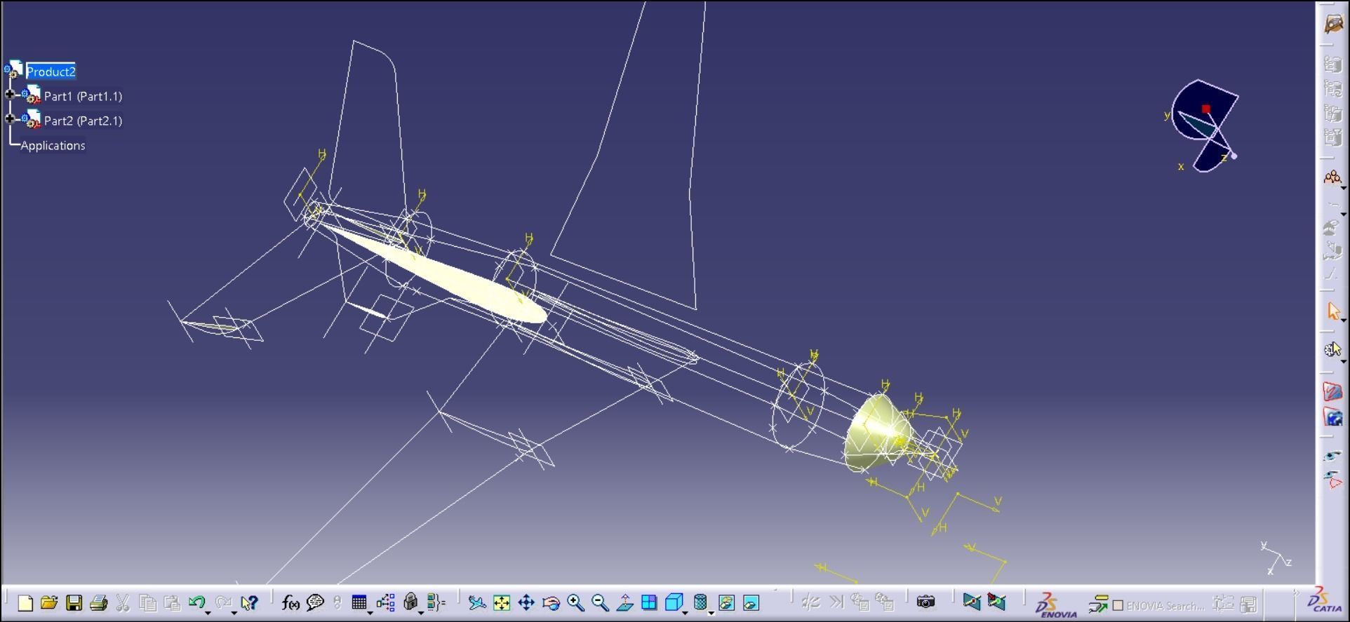 Basic Aircraft Model for Beginners 3D model | CGTrader