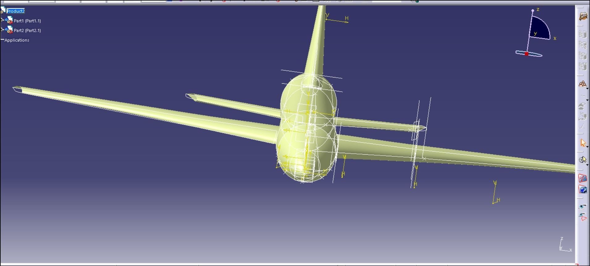 Basic Aircraft Model for Beginners 3D model | CGTrader