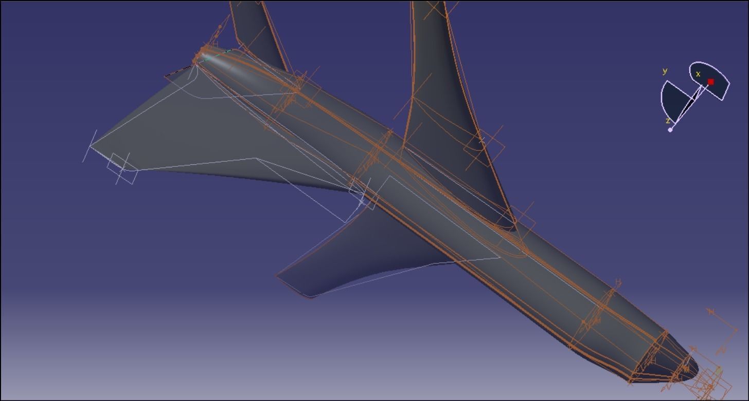 Basic Aircraft Model for Beginners 3D model | CGTrader