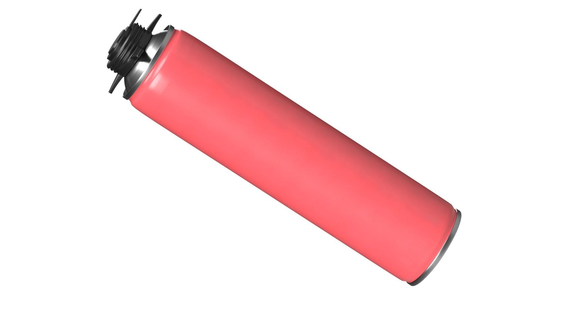 Polyurethane foam 750 ml open mockup 3D model | CGTrader