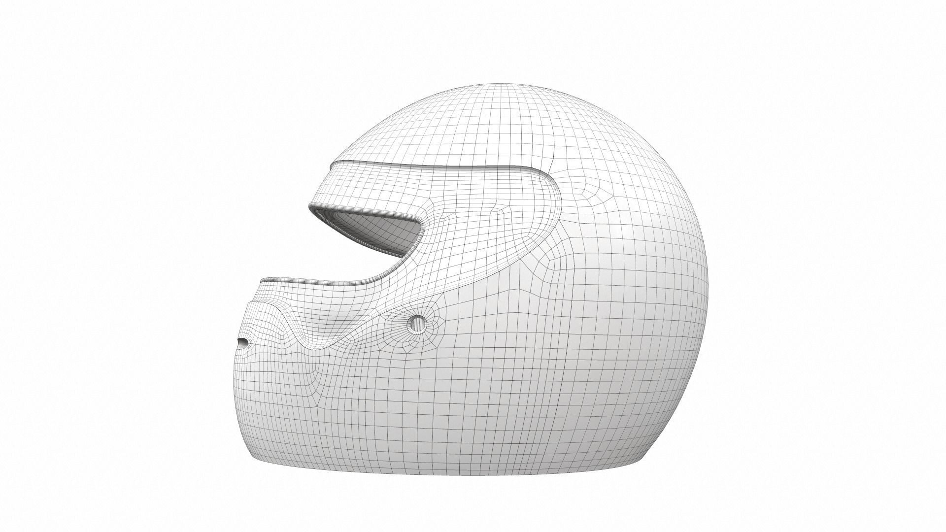 Motorcycle helmet f2 free 3D model | CGTrader