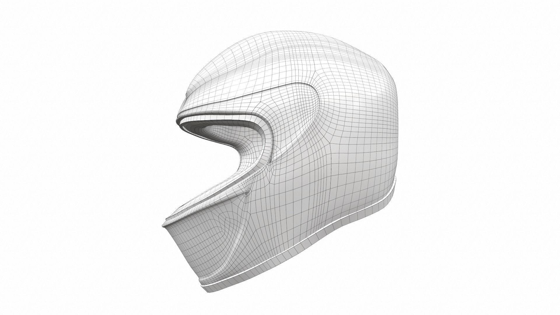 Motorcycle helmet f6 free 3D model | CGTrader