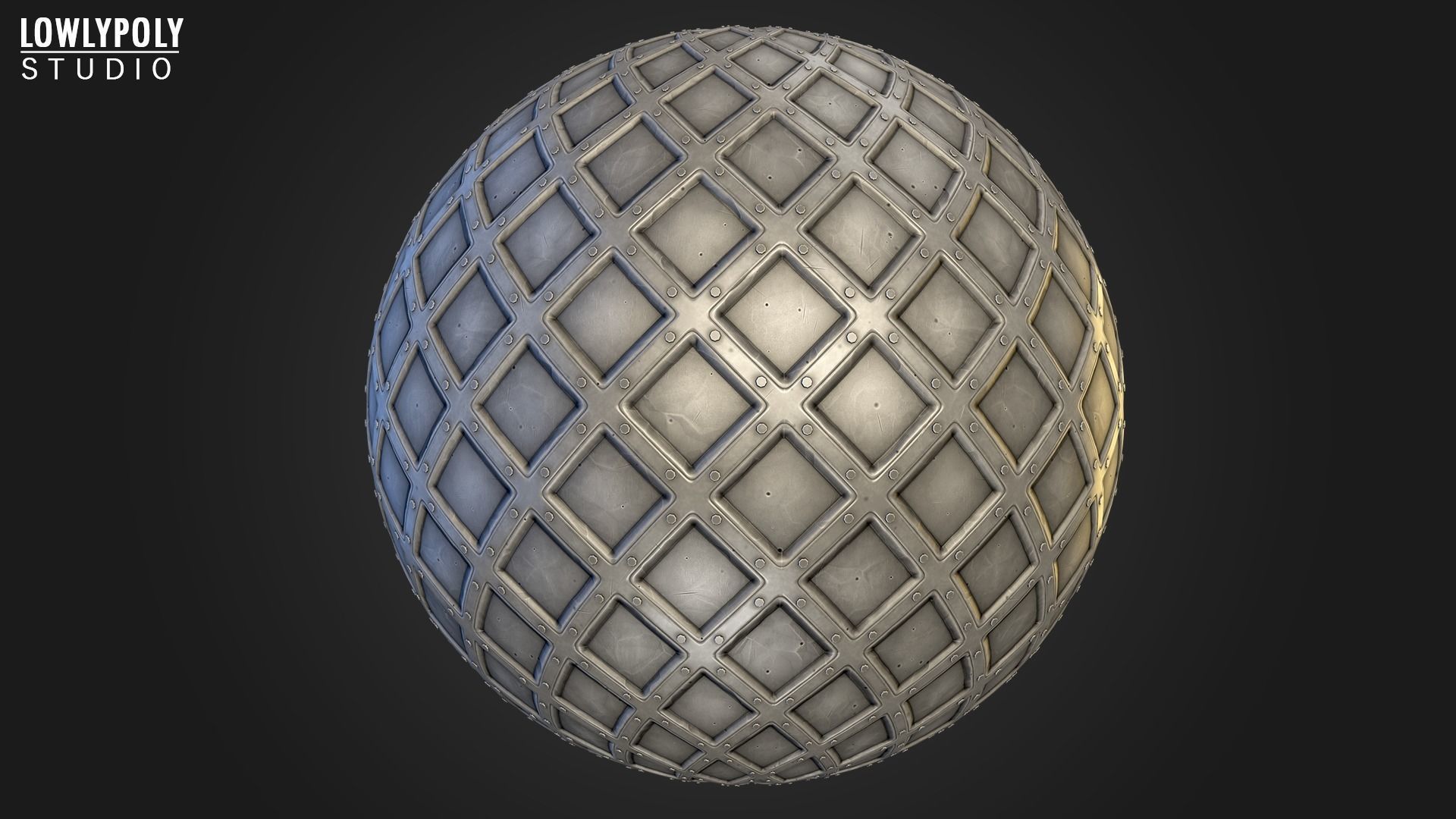 Texture Metal Vol 133 - Stylized Textures VR / AR / low-poly | CGTrader