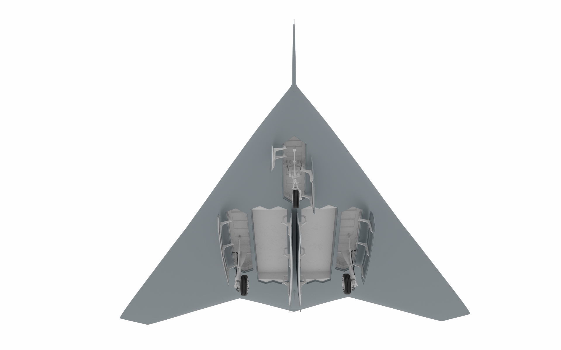 Boeing X-45C Phantom Ray 3D model | CGTrader