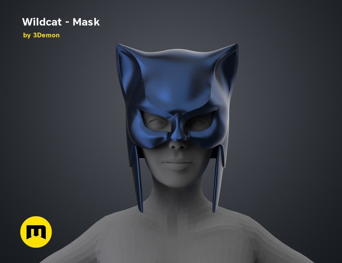 Wildcat - Mask 3D model 3D printable | CGTrader