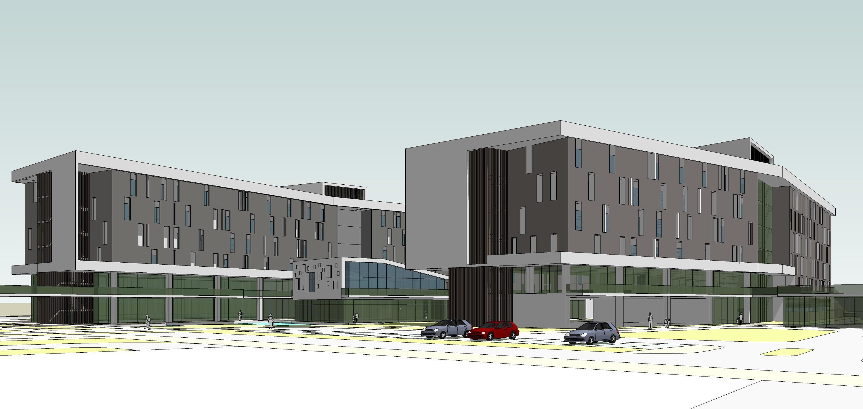 Sketchup Highschool or College 231 3D model | CGTrader