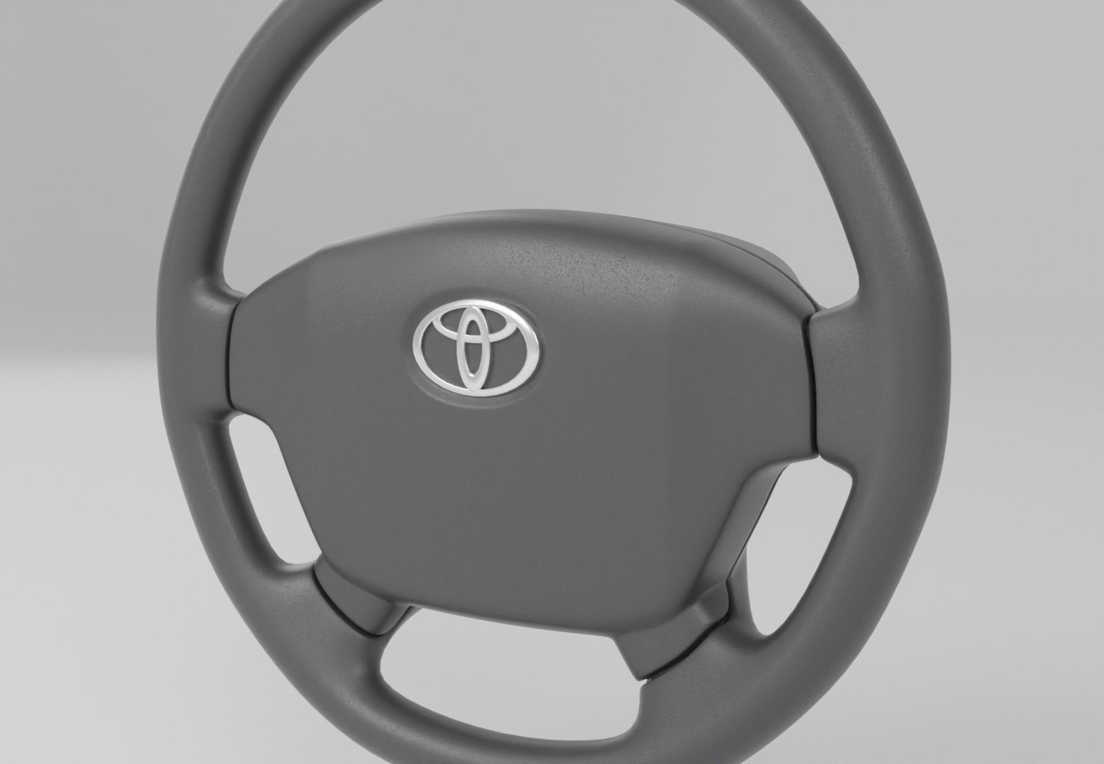 Toyota Steering Wheel 3D model | CGTrader