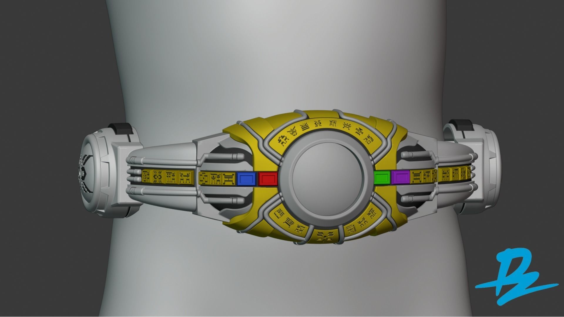 belt Kamen Rider Kuuga 3D model 3D printable | CGTrader