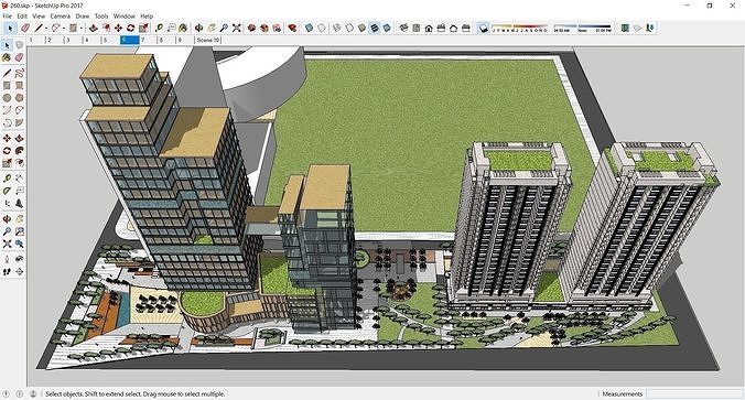 Sketchup Building 260 3D model | CGTrader