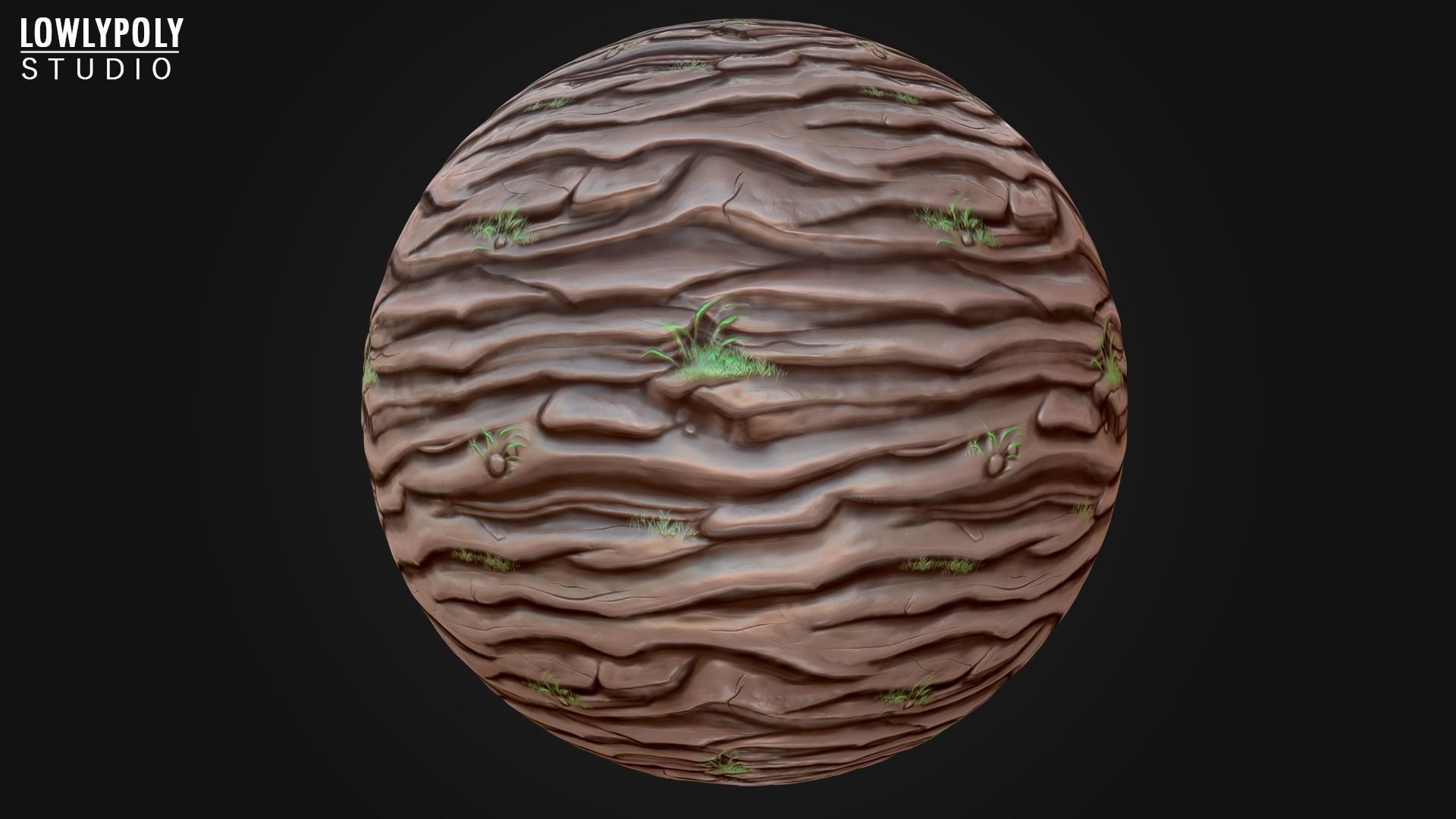 Texture Terrain Vol 141 - Stylized Textures VR / AR / low-poly | CGTrader