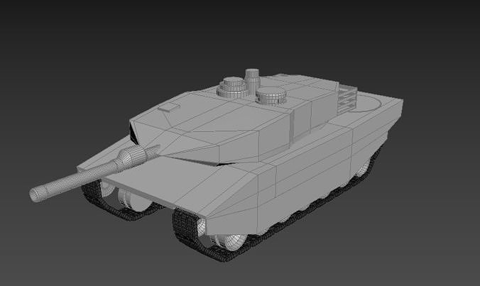 Leopard 2 A6 3D model | CGTrader