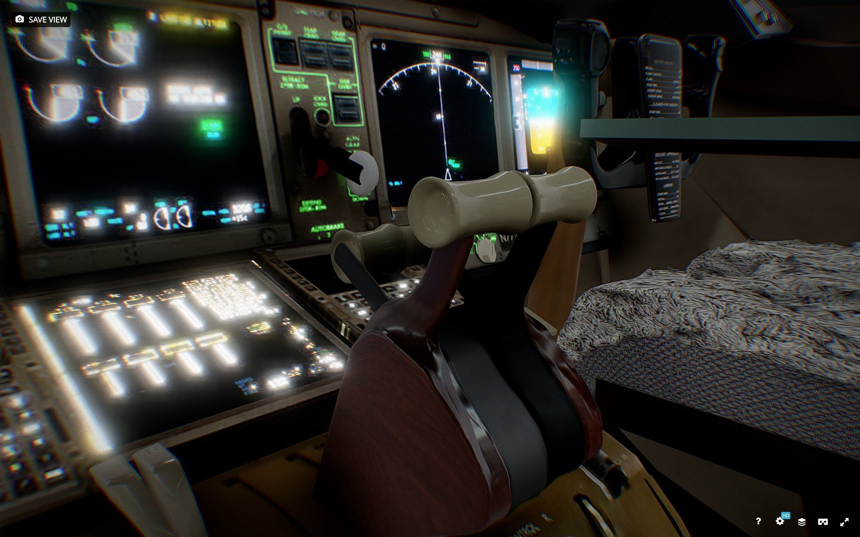 Boeing b777 Airplane Cockpit 3D model | CGTrader