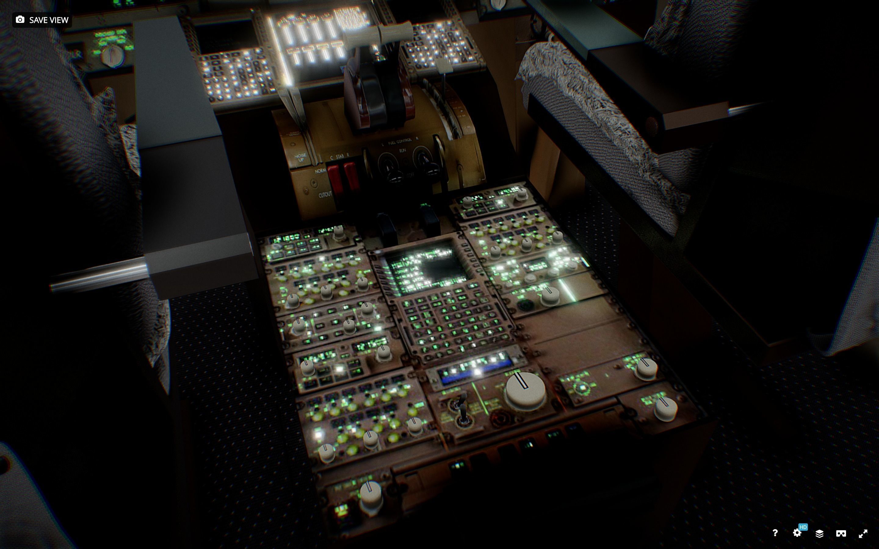 Boeing b777 Airplane Cockpit 3D model | CGTrader