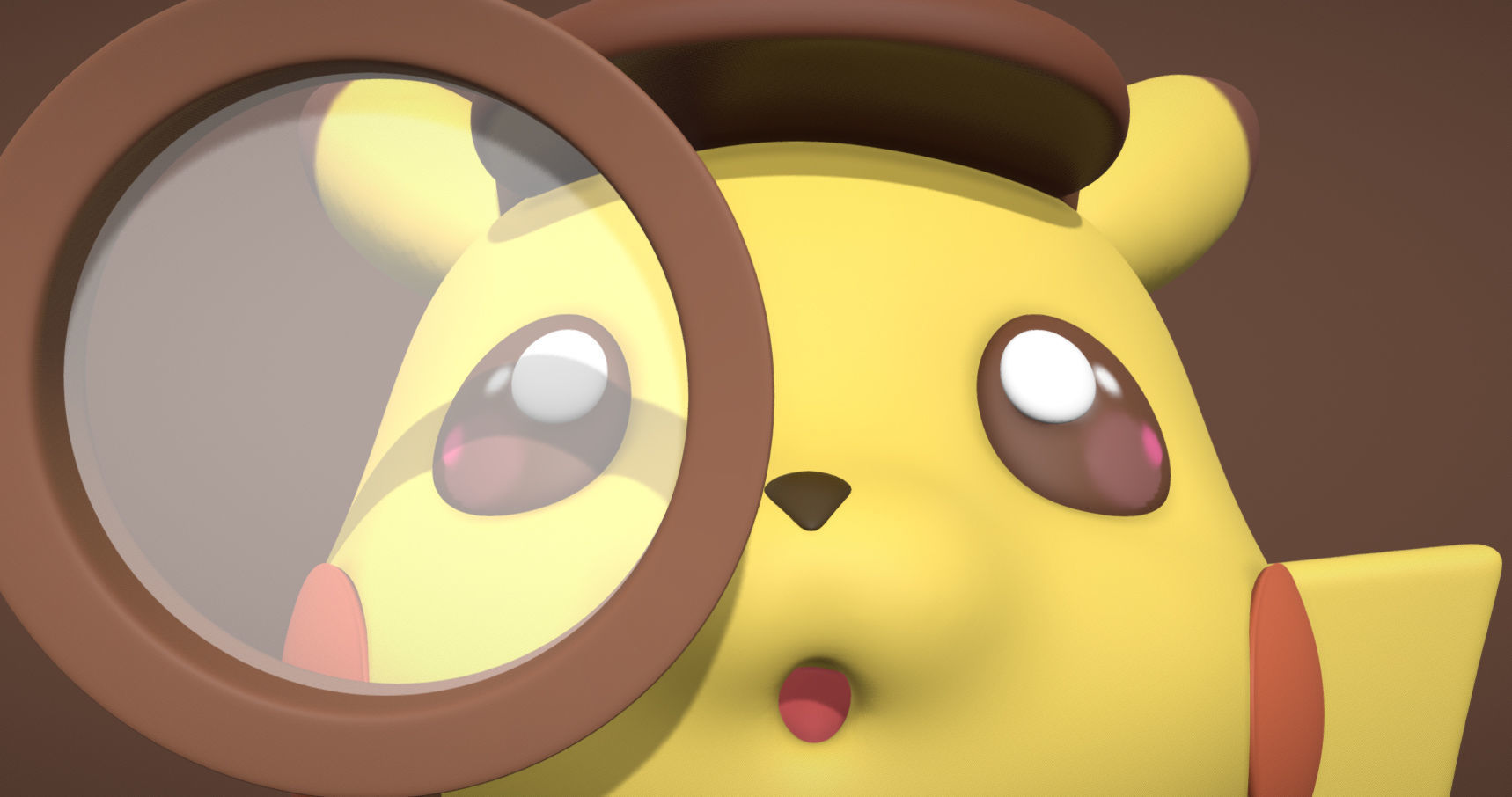 Detective Pikachu - 3D print 3D model 3D printable | CGTrader