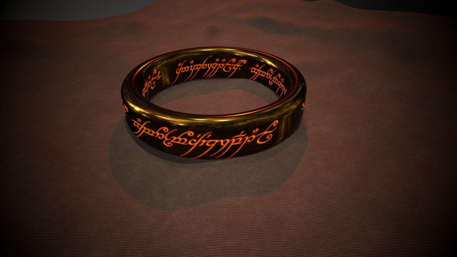 The One Ring 3D model | CGTrader