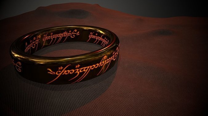 The One Ring 3D model | CGTrader
