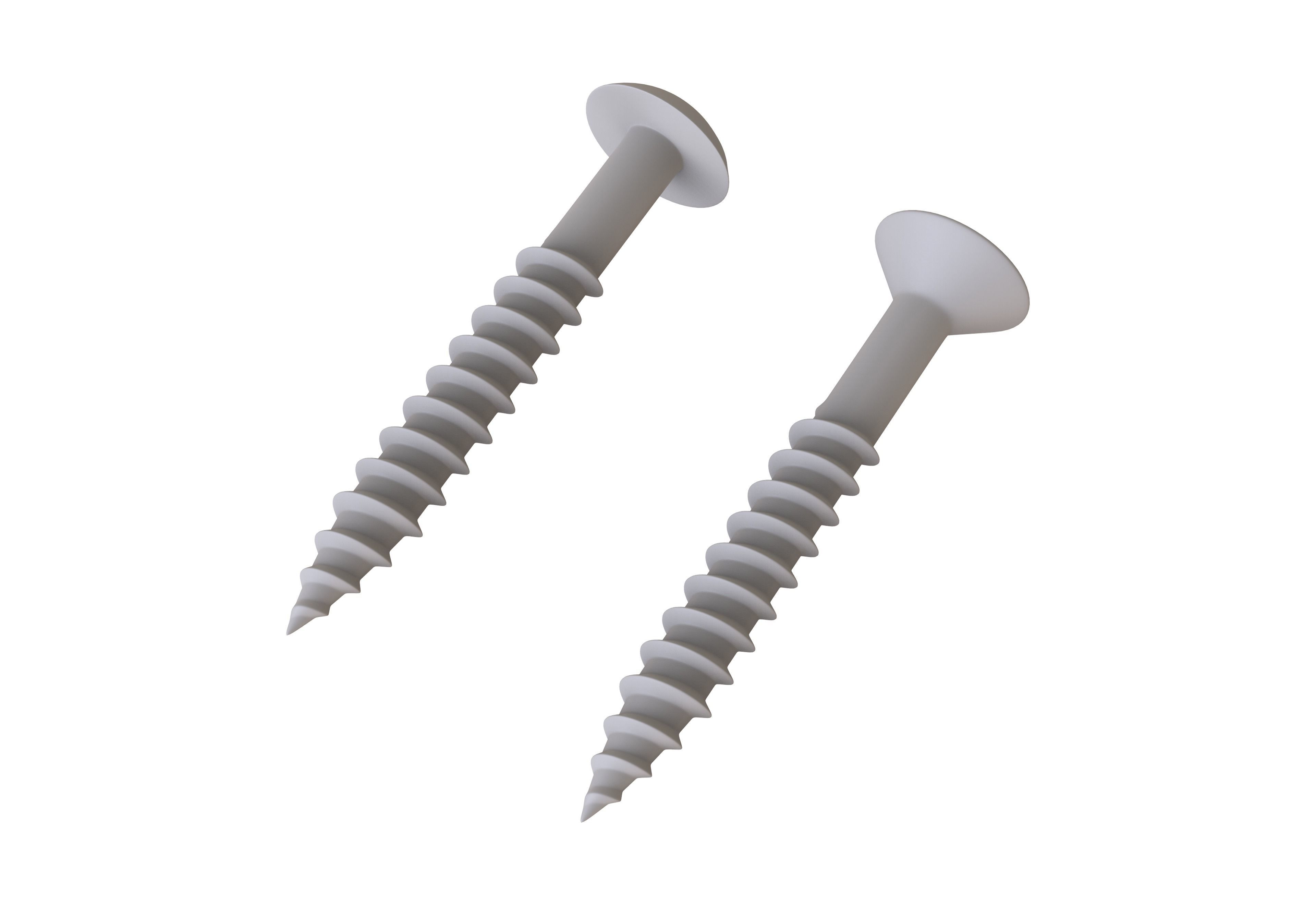 Wood Screws 3D Model 3D model | CGTrader