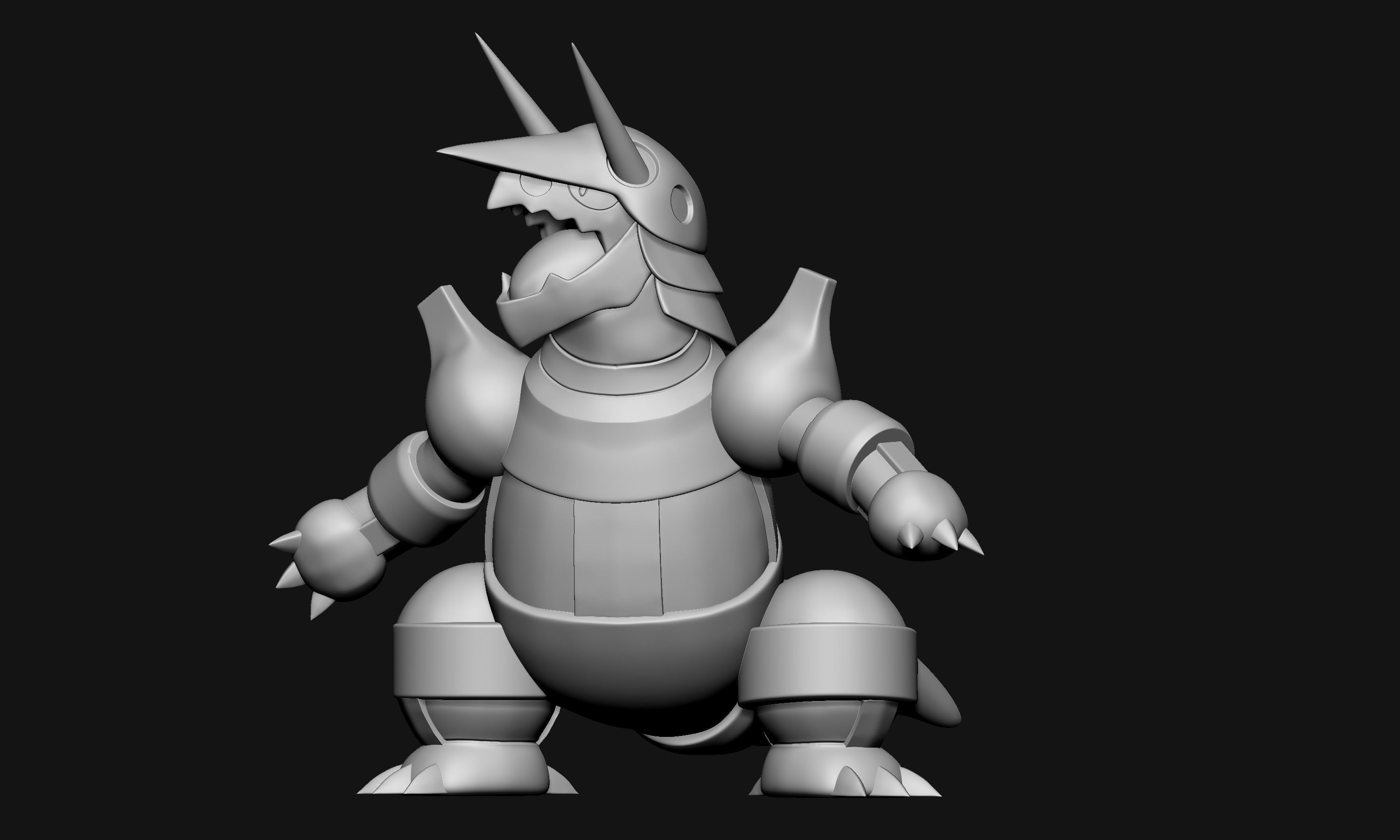 Pokemon - Aggron 3D model 3D printable | CGTrader