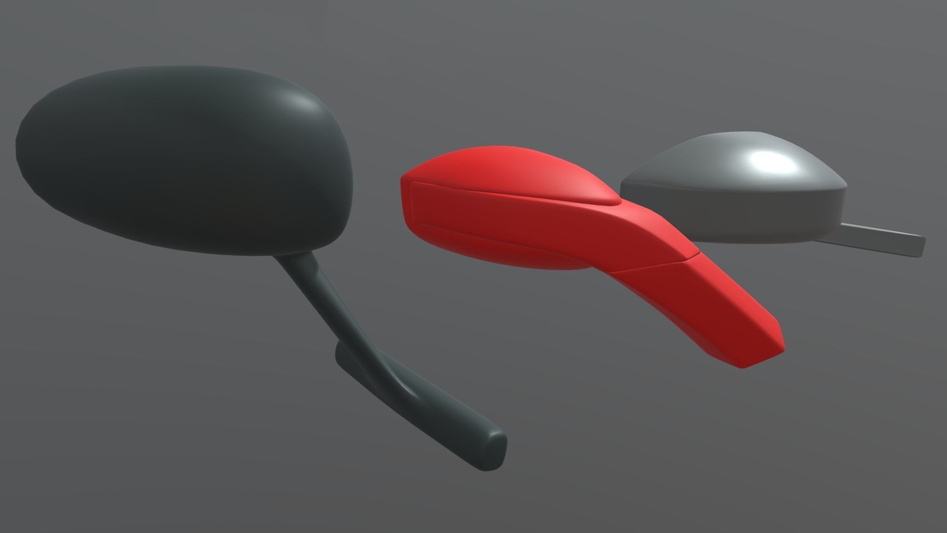 3D model Car Side View Mirrors VR / AR / low-poly | CGTrader