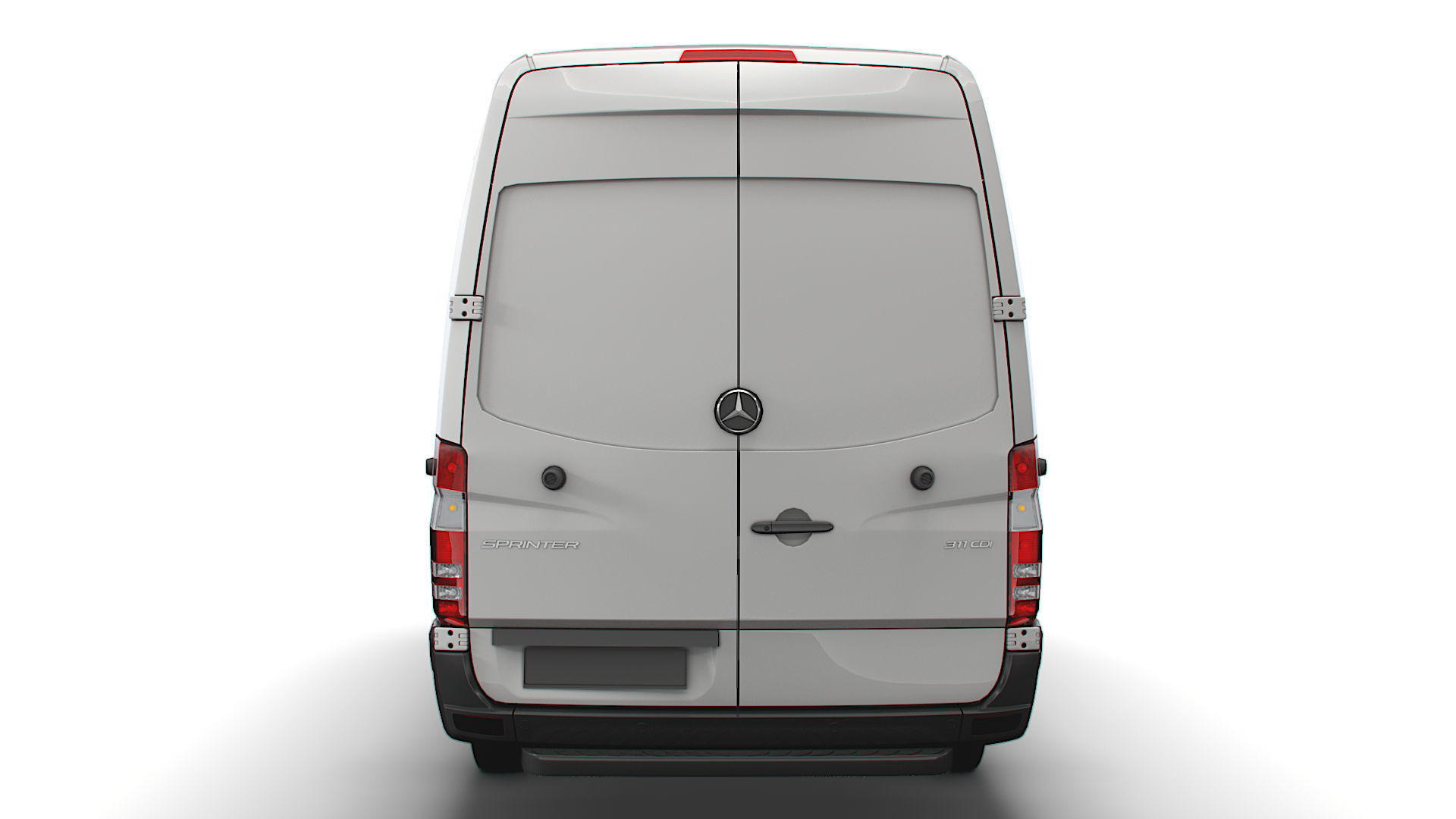 Mercedes Sprinter Cargo Van L4H2 2018 3D model | CGTrader