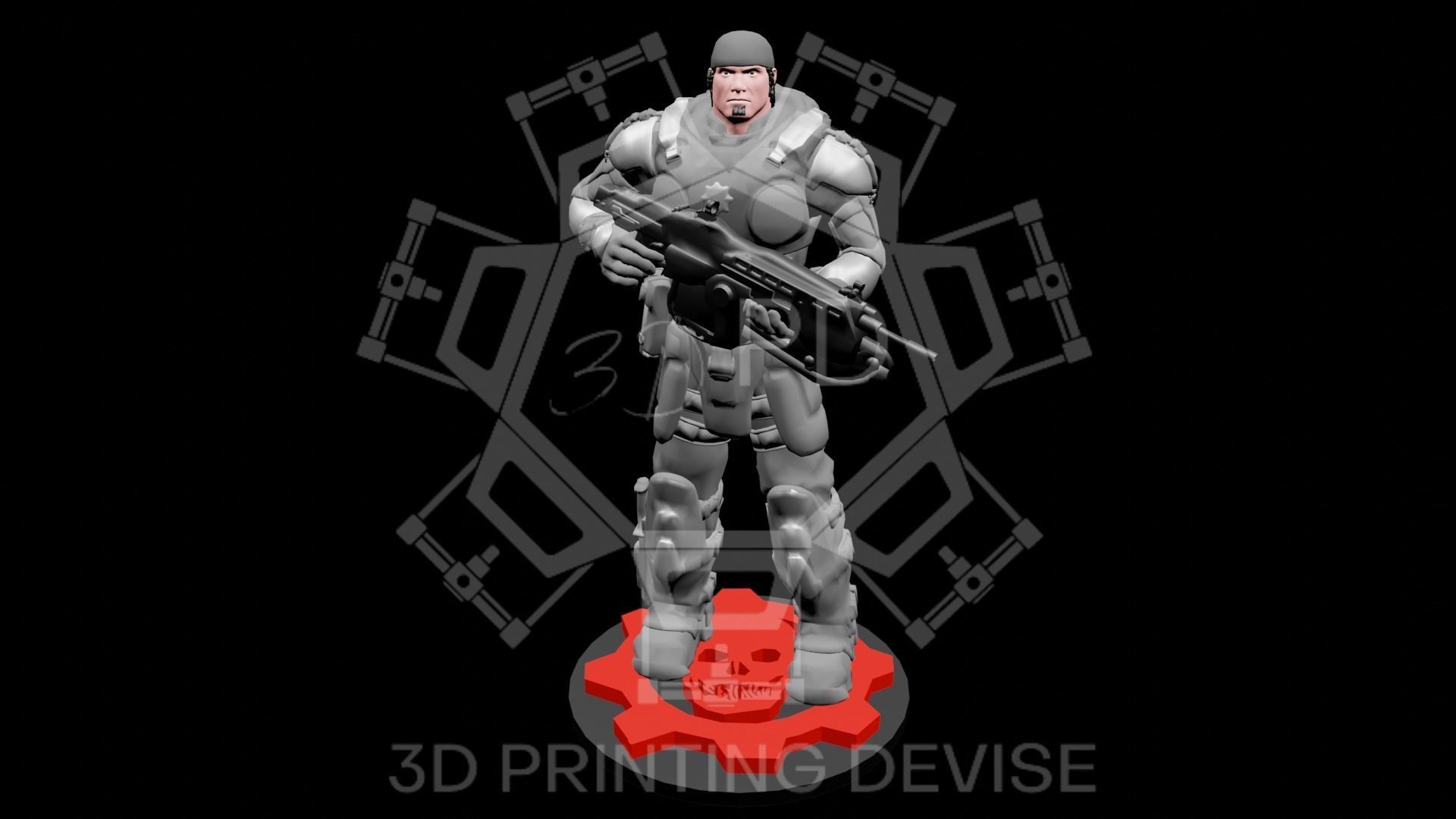 MARCUS FENIX 3D model 3D printable | CGTrader
