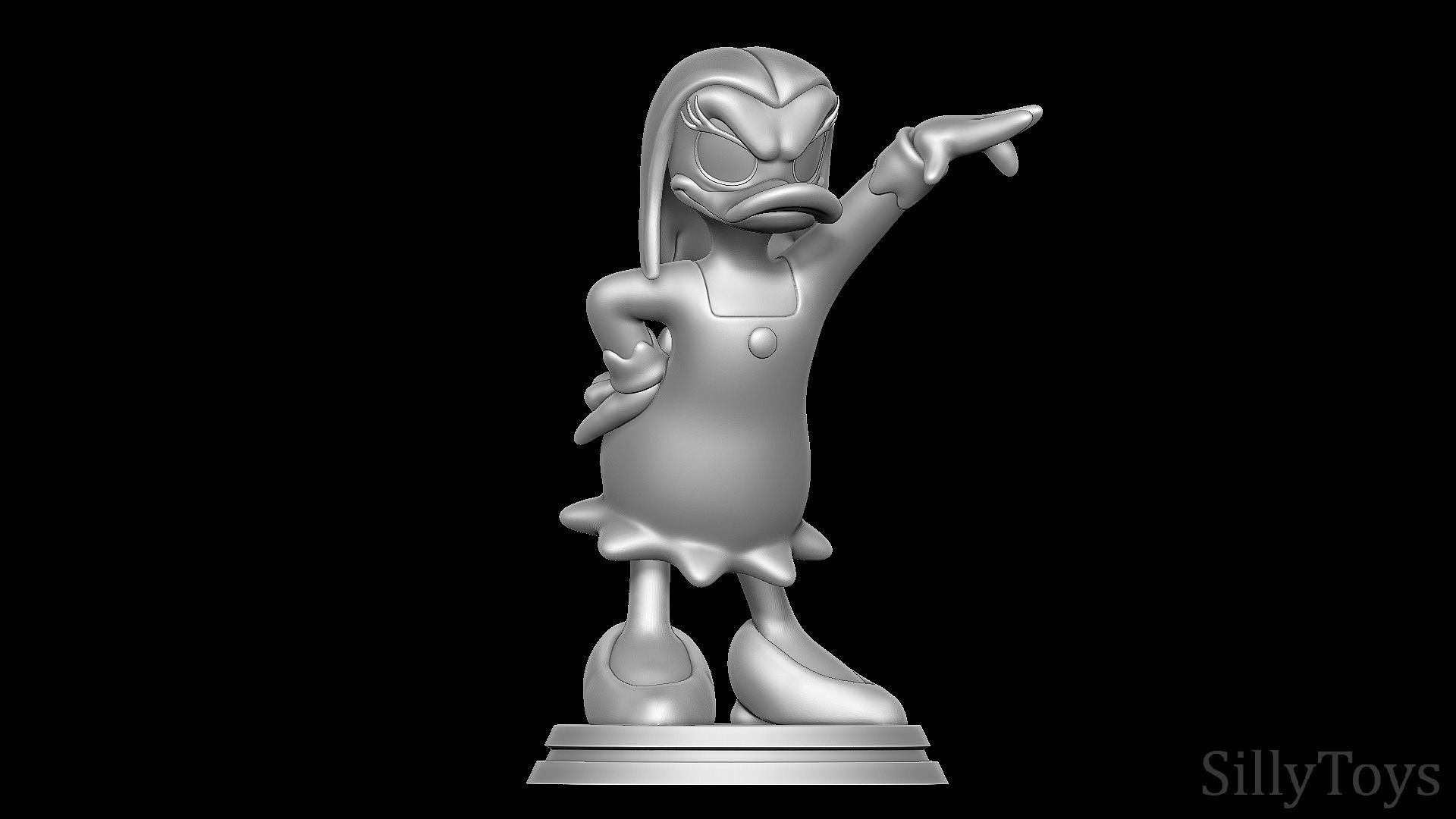 Magica De Spell - Darkwing Duck 3D model 3D printable | CGTrader