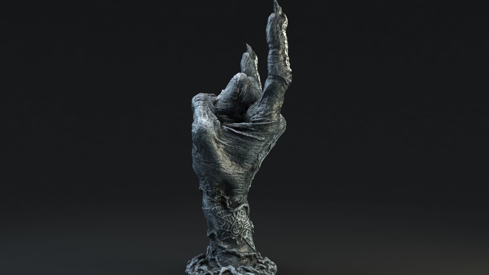 Devil Hand 3D model | CGTrader